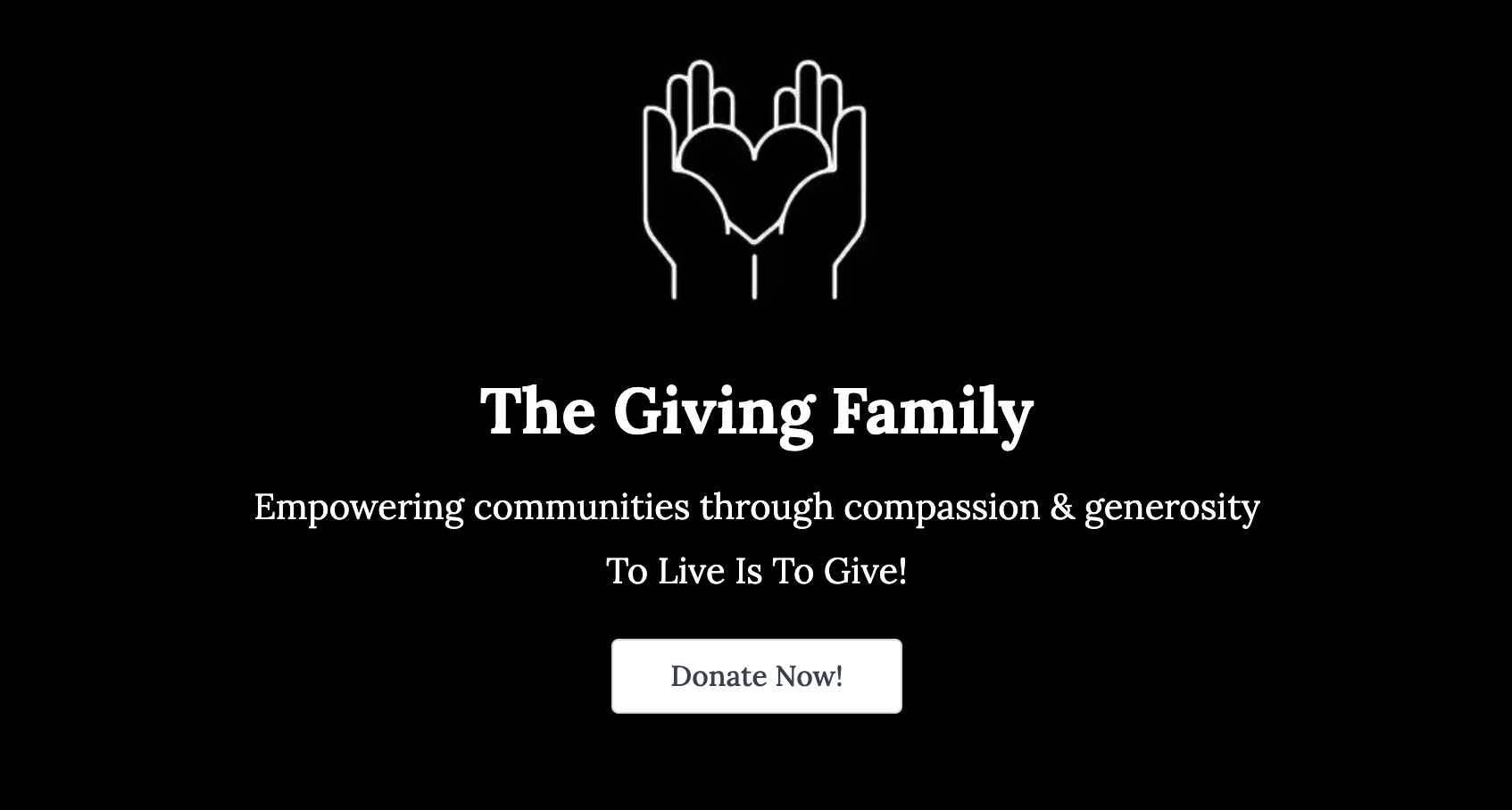 The Giving Family